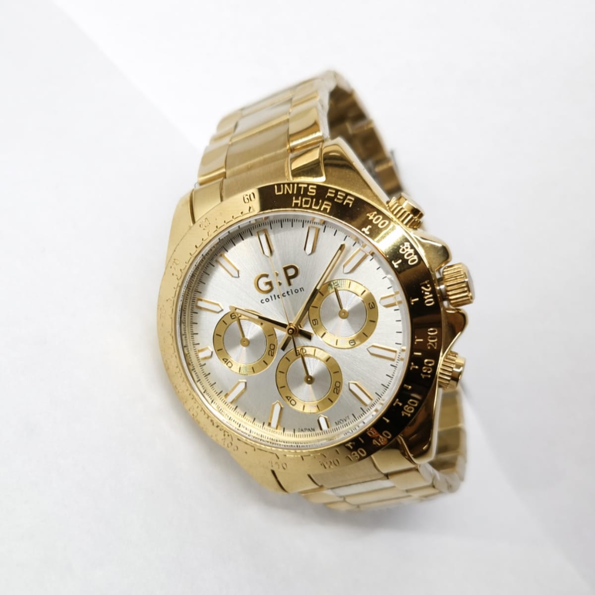 שעון לגבר דגם GP ווייט גולד - House Men